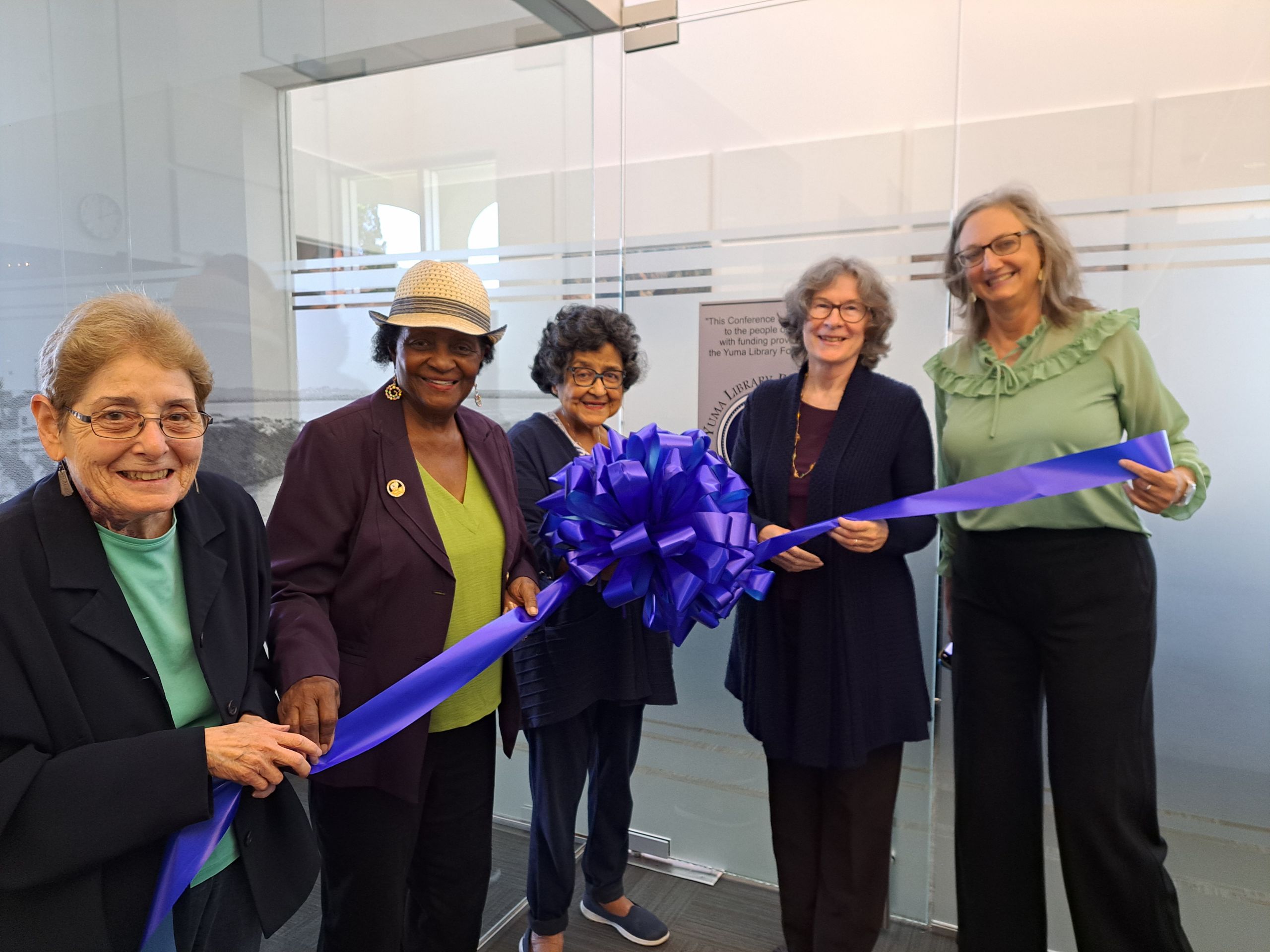 Conference Room ribbon cutting At Heritage Library - Yuma Library ...